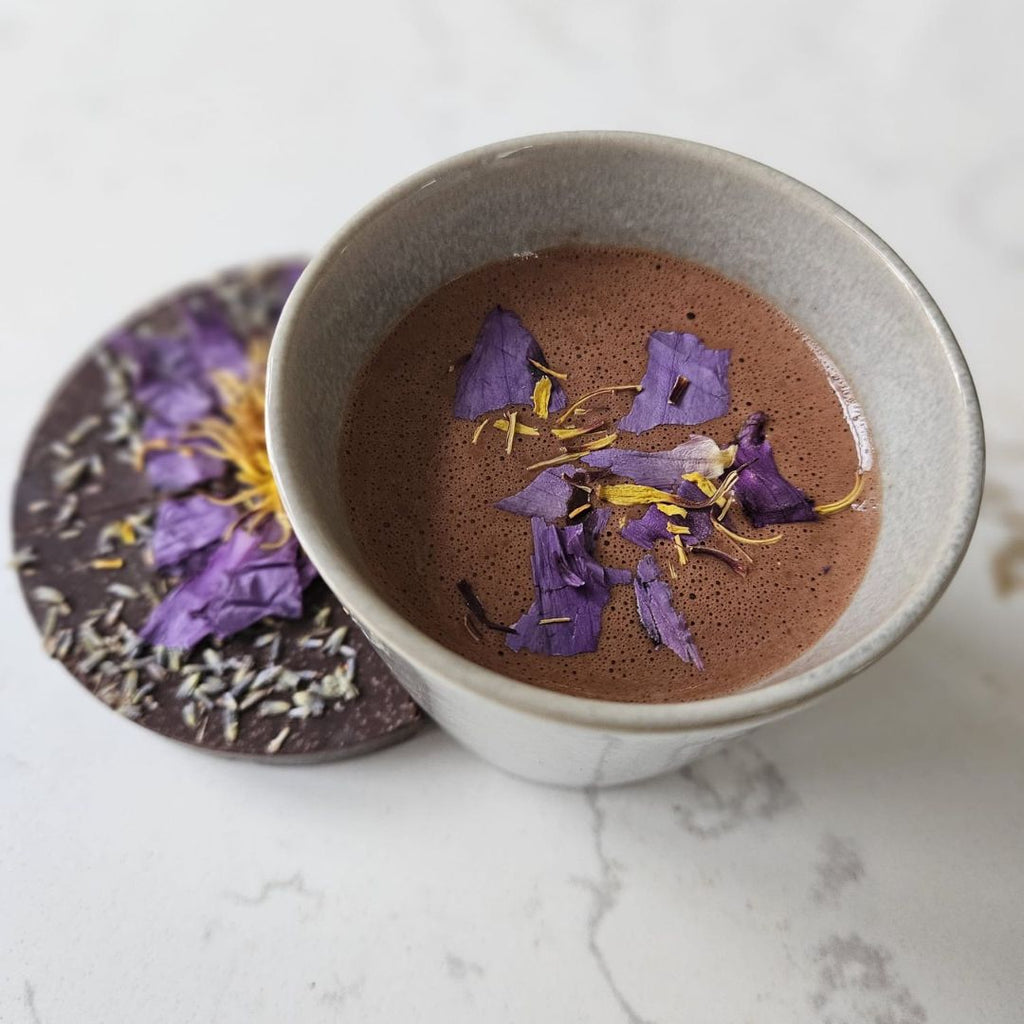 Blue Lotus & Ceremonial Cacao | BLISSFUL INTUITION – Herbal Cacao